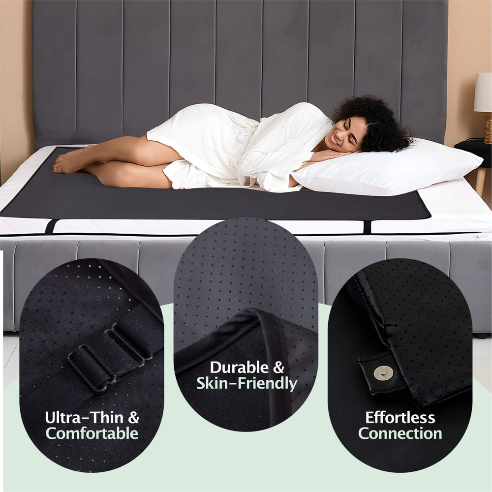 Earthbound™ Grounding Mattress Pad | Earthing Mat for Sleep